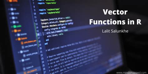What Is Vector Function In R Programming MindsMapped
