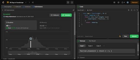 Aditya Maheshwari On Linkedin Javascriptchallenge Leetcode Codingprogress 30daysofcode