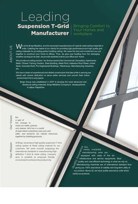 Galvanised False Ceiling T Grid System Cold Rolled 0 30 Mm At ₹ 10 Sq Ft In Jaipur