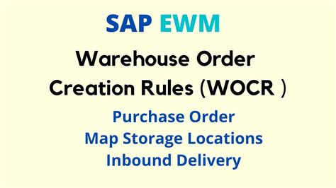 Display Warehouse Order In Sap Ewm At Hilda Connor Blog