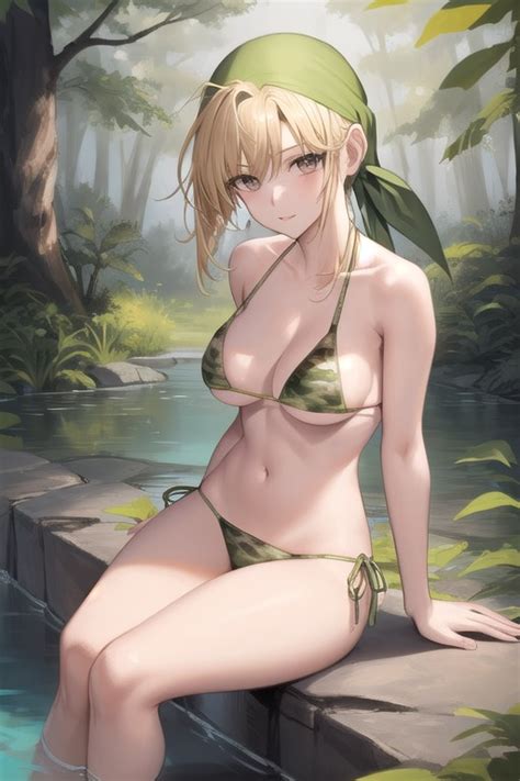 Rule 34 Ai Generated Blonde Hair Eri Kasamoto Kasamoto Eri Metal Slug