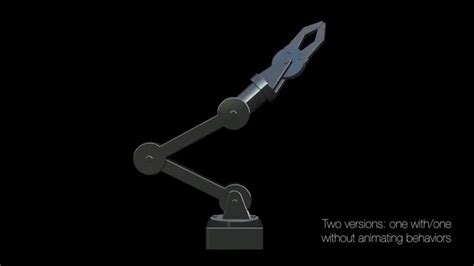 Robotic Arm D Model That S Programmable FCPXTemplates Final Cut Pro Plugins Tools