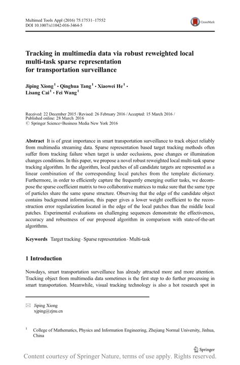 tracking in multimedia data via robust reweighted local multi task sparse representation for
