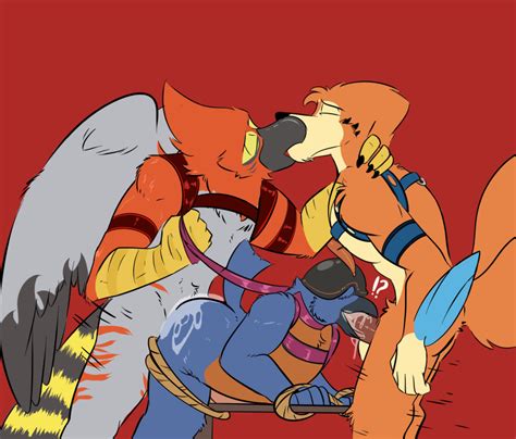 Rule 34 Absurd Res Anal Avian Bird Blindfold Bluebird Bodily Fluids Bondage Bound Byrning