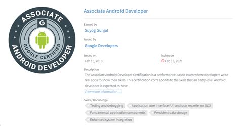 27 Hq Images Android App Developer Certification Android Developer
