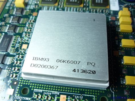 IBM POWER And PPC POWER IBM POWER3 II 333 MHz 06K6007 Chipdb Org