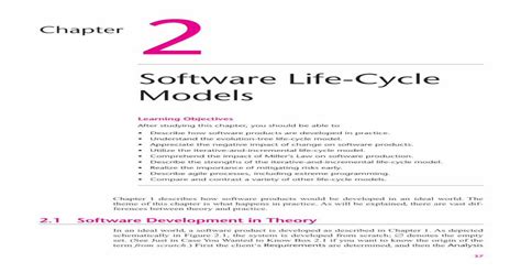 Pdf Software Life Cycle Models Dokumentips