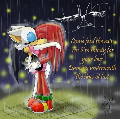 Knuckles And Rouge In Love