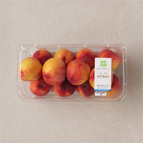 천도복숭아 2kg팩 이마트몰 당신과 가장 가까운 이마트