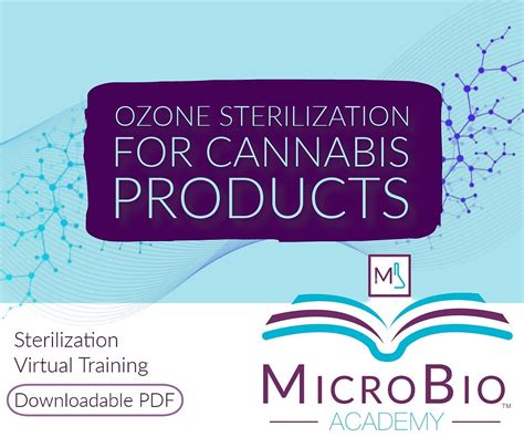 Ozone Sterilization For Cannabis Products Microbioconsulting