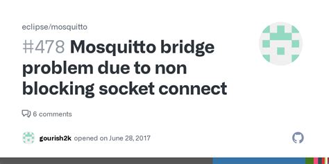 mosquitto bridge problem due to non blocking socket connect · issue