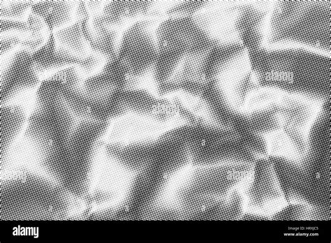 Halftone Screen Triangle Geometric Form Black Background White Texture And Patternpaper