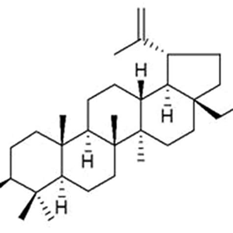 Chemical Structure Of Ganoderic Acid A Download Scientific Diagram