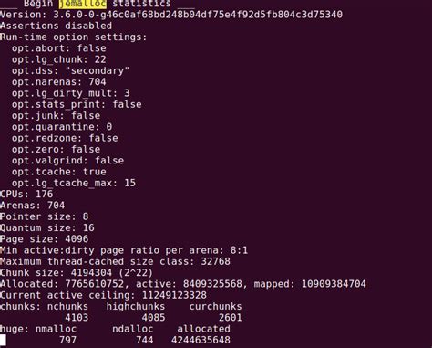 Question Whats The Meaning Of Statsmapped And Statsactive At Version 360 0