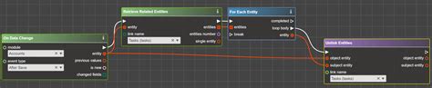 Unlink Entities Logic Builder Help