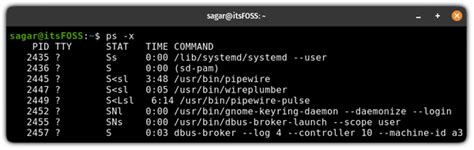 Ps Command Examples In Linux