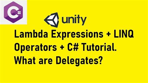 Lambda Expressions Linq C Tutorial What Are Delegates C