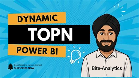 Power Bi Dynamic Top N Measure In Dax Step By Step Youtube