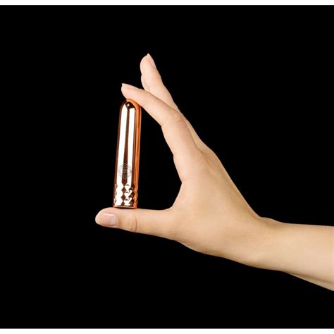 Rosy Gold Nouveau Mini Bullet Vibrator Rose Gold Simply Pleasure