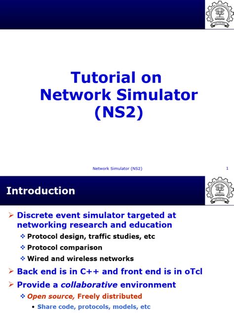 Tut Hemant Ns2 Pdf Computer Network Data Transmission
