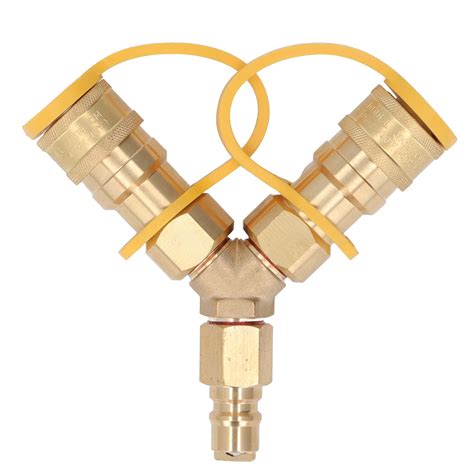 Buy 3 8 Inch Y Splitter Natural Quick Connect Adapter Separator Quick Connect Disconnect