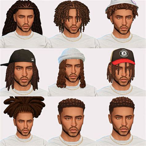 Braids Locs Curls Twists And More Male Edition Inzoi Cc