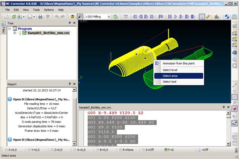Nc Corrector G Code Editor Backploter