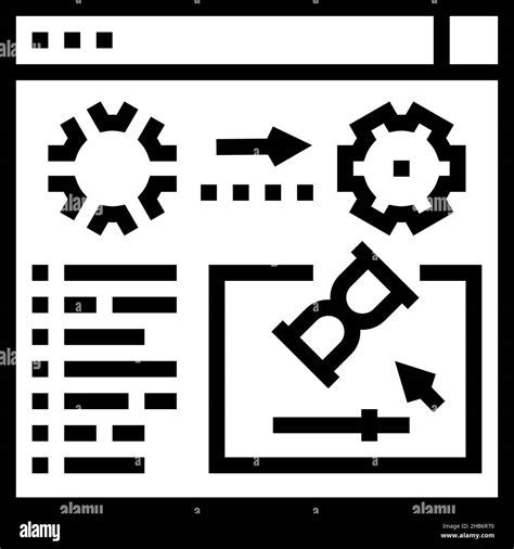 3d Renderings Line Icon Vector Illustration Stock Vector Image And Art