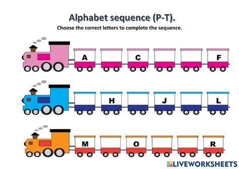Free Lowercase Alphabet Sequence Worksheet
