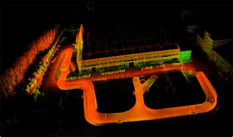 global mapping results of different algorithms in tunnel dataset