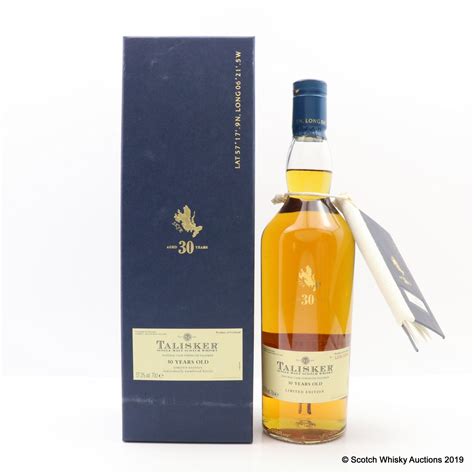Talisker 30 Year Old 2010 Release The 101st Auction Scotch Whisky