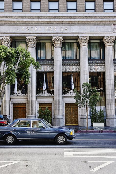 Hotel Per La Is A Stunning Hideaway In The Hear Of Downtown LA