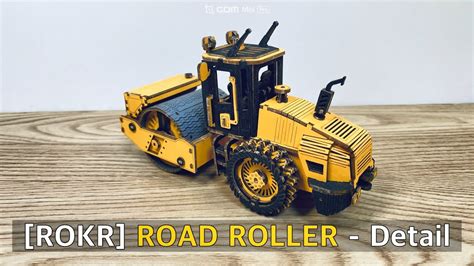중장비 로드 롤러 만들기 상세 Road Roller Rokr Youtube