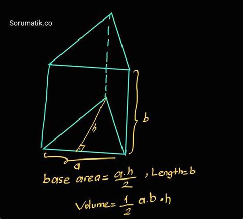 How To Find The Volume Of A Triangular Prism Sorumatik
