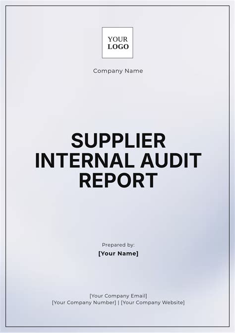 Free Iso 9001 Internal Audit Report Format Template To Edit Online