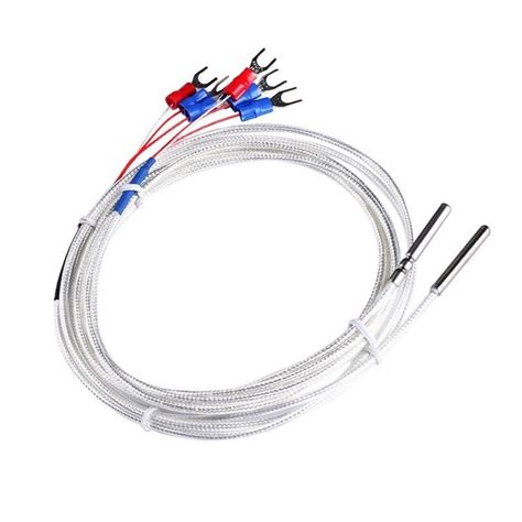 3 Wire 100 Ohm Platinum Rtd Temp Sensor Ip68 Protection Sus304 Probe