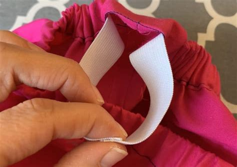 How To Sew Elastic By Hand It S Easier Than You Thought