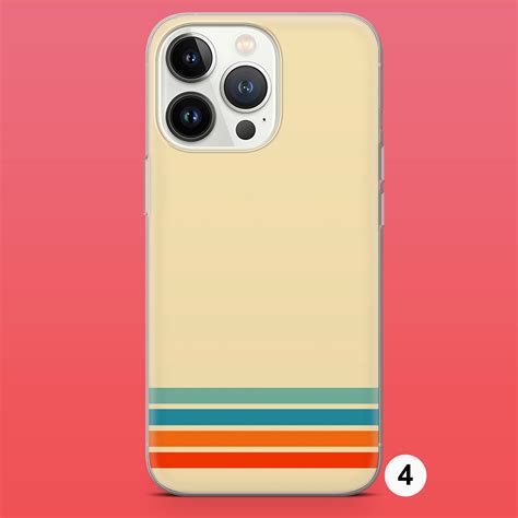 70s Stripes Phone Case Retro Style Phone Cover For Iphone 17air 16e