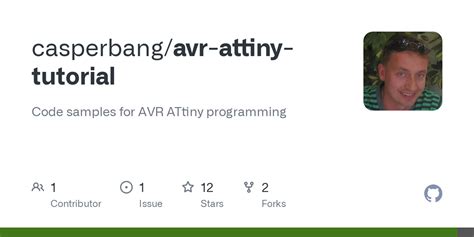 Github Casperbangavr Attiny Tutorial Code Samples For Avr Attiny
