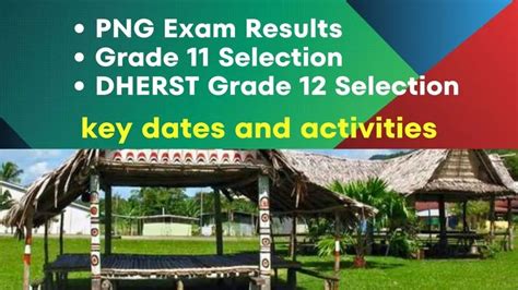 Png Exam Results 2024 Grade 11 And Grade 12 Selection For 2025 Dates Selection