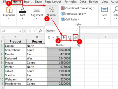 How To Put Comma Between Numbers In Excel 5 Simple Ways Excel Insider