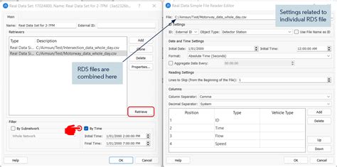 Checking Real Data Sets For Consistency Aimsun
