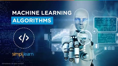 machine learning algorithms machine learning tutorial data science algorithms simplilearn