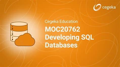 Corso Developing Sql Databases Cegeka Education