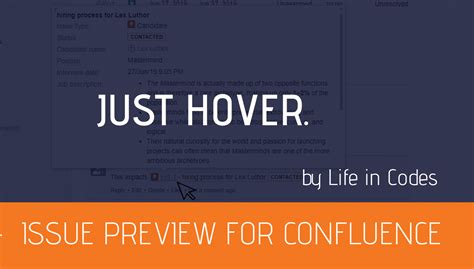 Issue Preview For Confluence Atlassian Marketplace