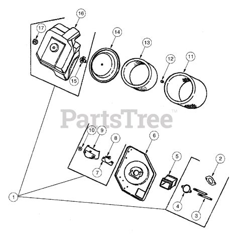Cub Cadet 2166 13a 254g100 Cub Cadet Garden Tractor Air Intake And Filter Parts Lookup With