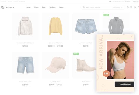 Woocommerce Popups Brave