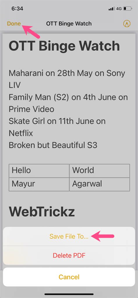 How To Save Notes As PDF In IOS 14 On IPhone And IPad