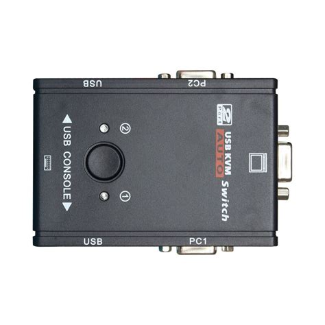 AMS KVM V2 VGA Umschalter KVM Umschalter Unterstüt Grandado