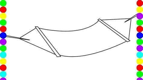 How To Draw A Hammock Step By Step Guide